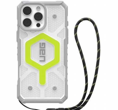 Чехол UAG Pathfinder Clear iPhone 16 Pro Max Neon