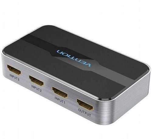 Переключатель hdmi Vention hdmi - 3xhdmi v2.0