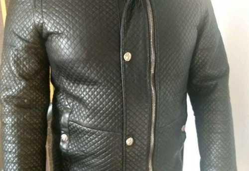 Кожаная куртка мужская фирма Мондиаль