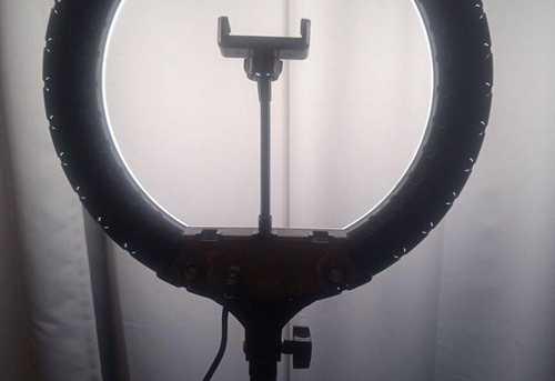 Кольцевая лампа 36 см YQ-360A со штативом