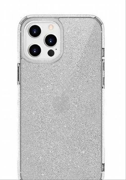 Чехол Uniq iPhone 12 Pro Max LifePro Tinsel Clear