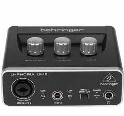 Звуковая карта Behringer u phoria um2