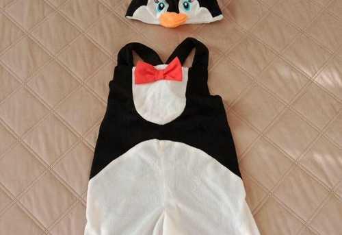 Новогодний костюм пингвина для мальчика 92-122 см