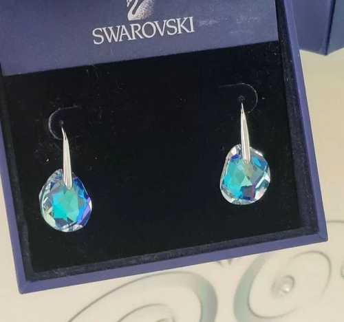 Серьги Swarovski Galet