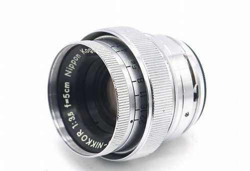 Nippon Kogaku Micro-Nikkor 5cm f/3.5