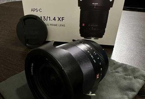 Объектив viltrox AF 13mm f1.4 XF для Fujifilm