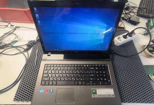 Ноутбук acer 7750g