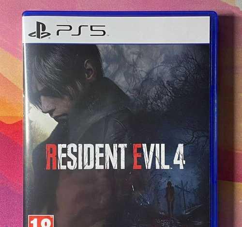 Resident evil 4 remake ps5 диск
