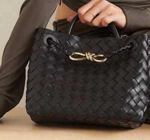 Сумка женская bottega veneta Andiamo Small черный