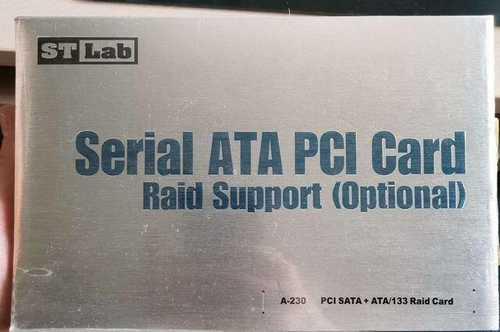 Serial ATA PCI Card - ST LAB A-230