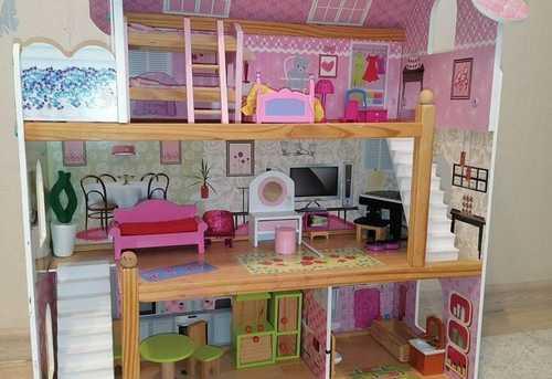 Детский игровой домик с мебелью