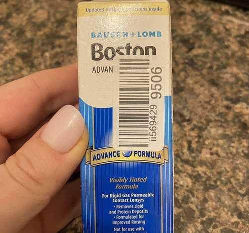 Boston advance cleaner, чистящий раствор для линз