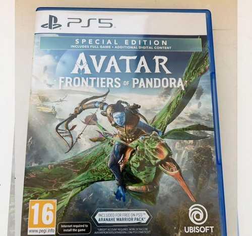 Avatar frontiers of pandora ps5 диск