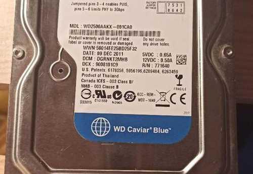 Жёсткий диск HDD WD 250Gb