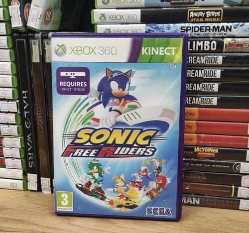 Sonic Free riders Kinect Xbox 360