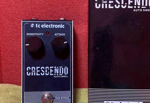 Гитарная педаль tc electronic crescendo auto swell