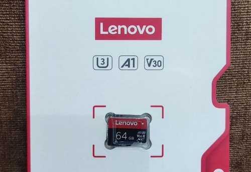 Карта памяти 64gb microsdxc Lenovo