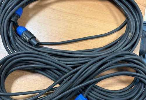 Спикерный кабель Quik lok 15 метров