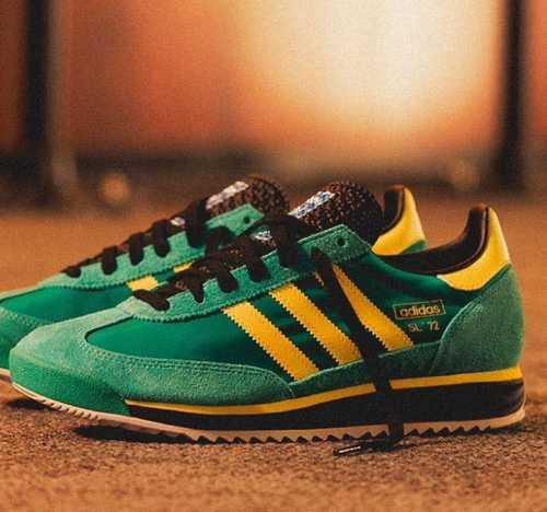 Кроссовки Adidas SL 72 green-yellow