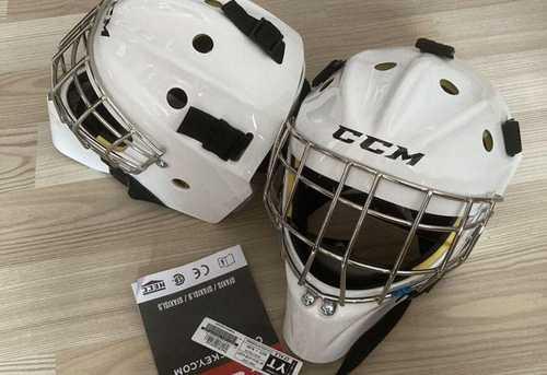 Вратарский хоккейный шлем CCM Axis 1.5 YTH