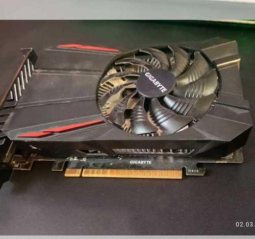 Видеокарта Gigabyte GeForce GTX 1050 Ti 4GB