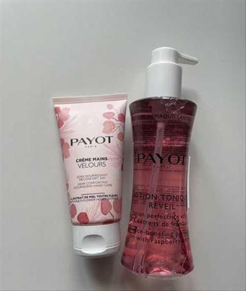 Payot крем для рук + тоник