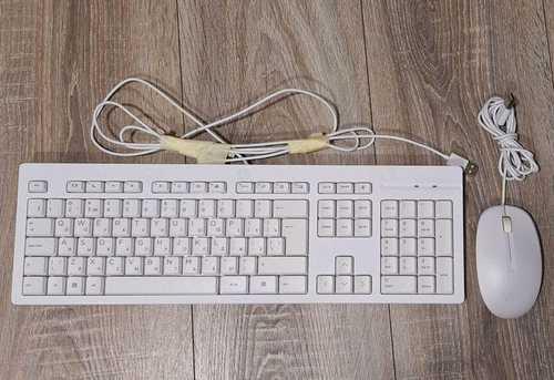 Проводные клавиатура и мышь HP