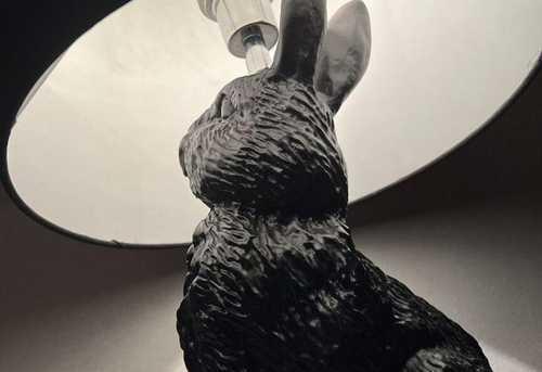 Лампа Rabbit / кролик черная
