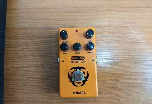 Педаль эффектов Yerasov BC-10 SCS Distortion