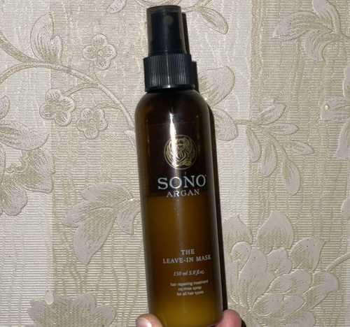 Несмываемый уход спрей Sono Argan