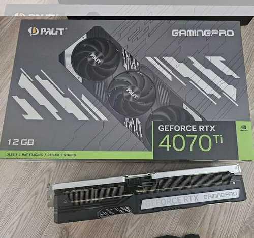 Видеокарта Palit GeForce RTX 4070 Ti GamingPro