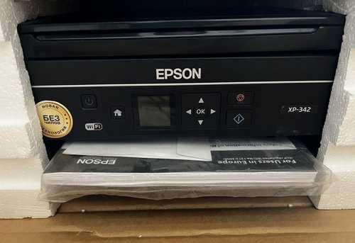 Мфу Wi-fi Epson Expression Home XP-342 с снпч