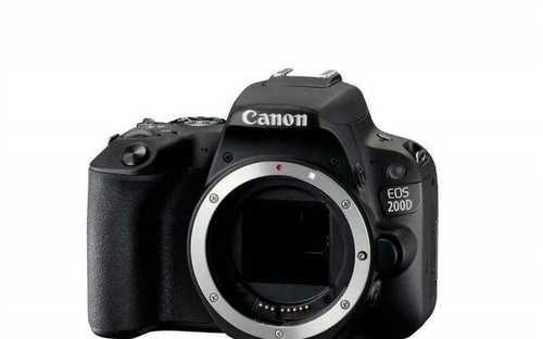 Зеркальный фотоаппарат Canon EOS 200D Body