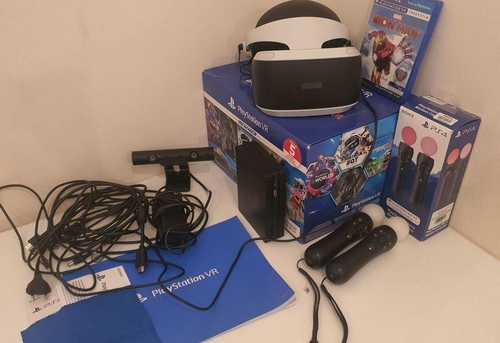 Шлем виртуальной реальности Sony PS 4 VR rev.2