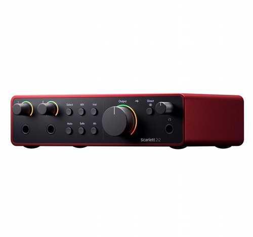 Звуковая карта Focusrite Scarlett 2i2 4th Gen