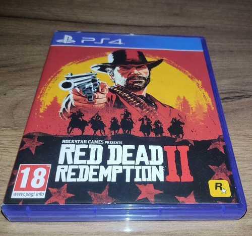 Red dead redemption 2 ps4 Диск для пс4