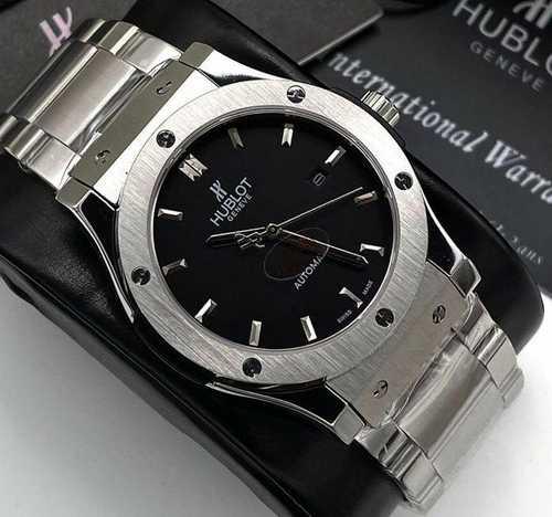 Часы мужские Hublot (Механика, 3 Цвета )