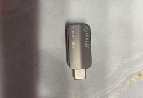 Переходник с USB на type C