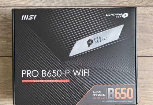 MSI Pro B650-P wifi AM5
