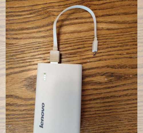 Powper bank Lenovo 7800mAh, USB / microUSB