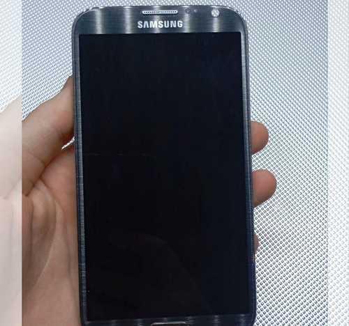 Samsung galaxy Note 2 N7100. Дисплей в рамке. Ориг