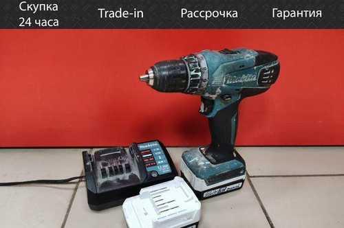 Аккумуляторная дрель-шуруповерт Makita DF347DWE
