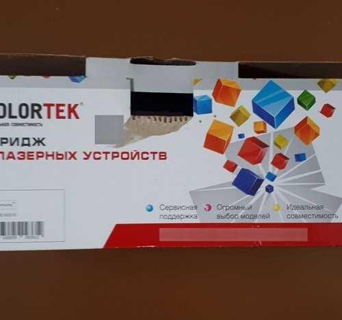 Картридж colortek для лазерных принтеров