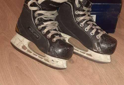 Коньки хоккейные bauer 32р
