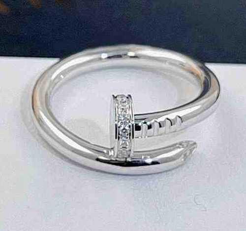 Кольцо Cartier Juste un Clou Белое золото 0,04ct