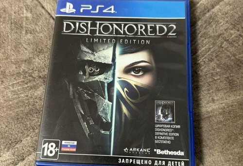 Dishonored 2 для ps4