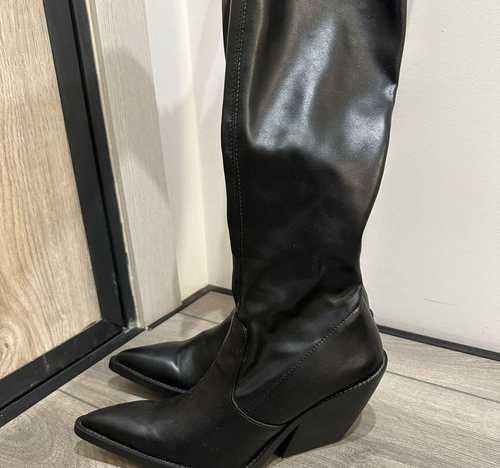 Ботфорты казаки Zara 38 размер