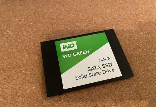 Жесткий диск ssd wd green 240гб