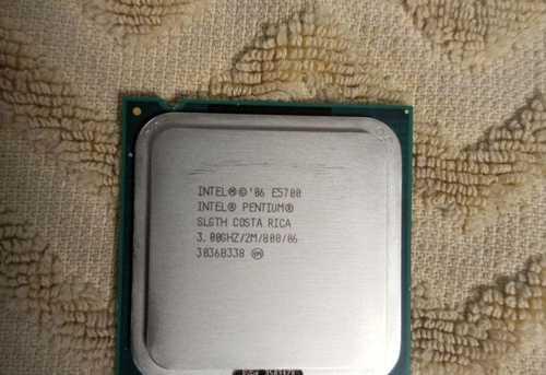 Процессор pentium E5700