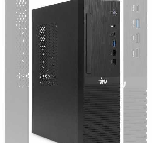 Компьютер iRU 310SC, Intel Core i3 12100, DDR4 8гб, 256гб(SSD), Intel UHD Graphics 730, Windows 11 P